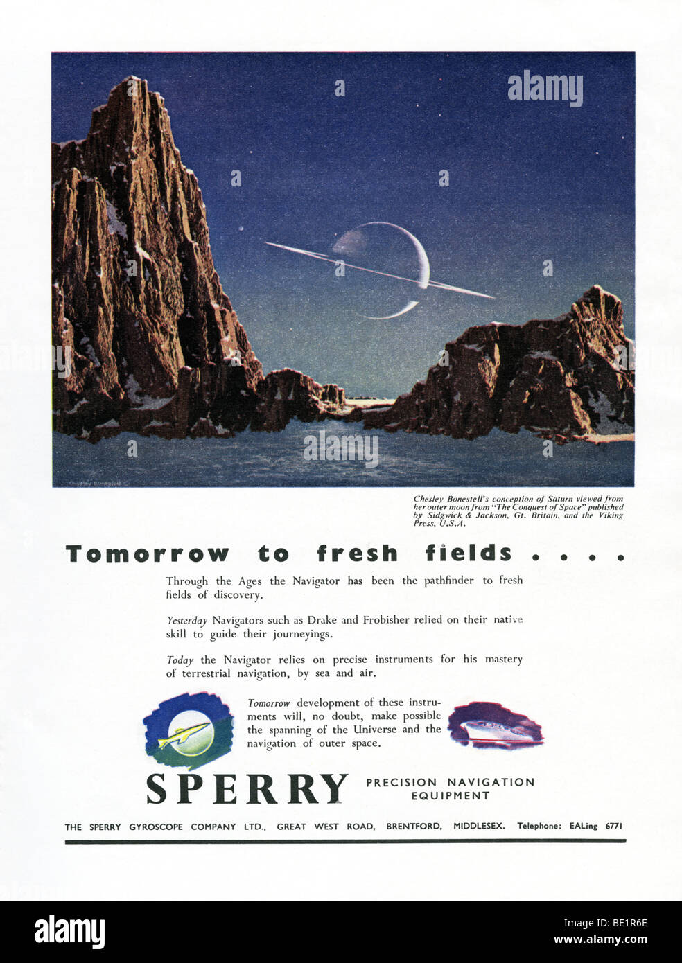 Vintage moon advertisement hi-res stock photography and images - Alamy