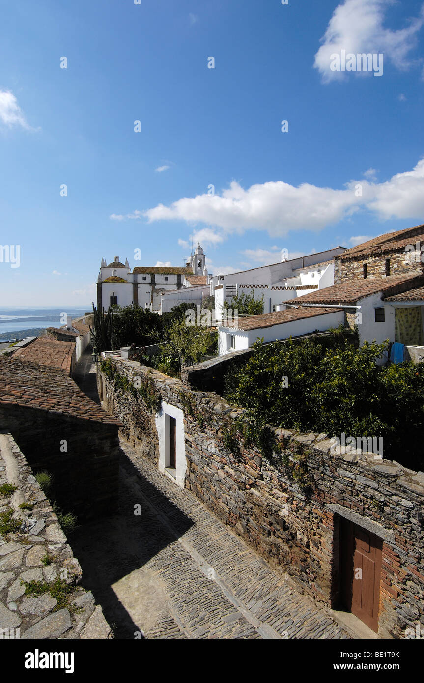 Monsaraz, fortified Village fron alto Alentejo. Portugal Stock Photo ...