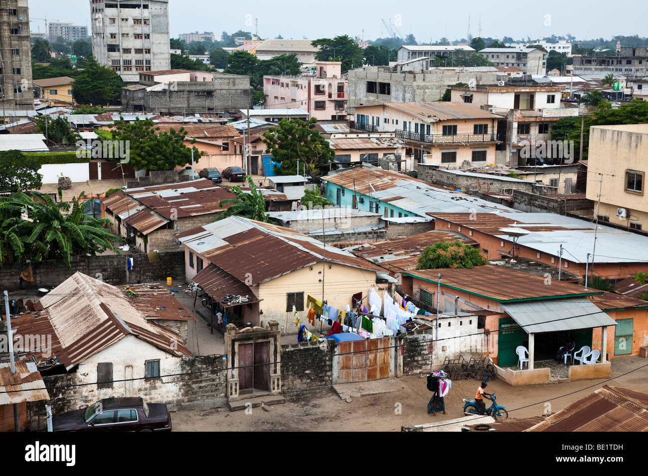 This is Benin's capital city of Cotonou Stock Photo - Alamy