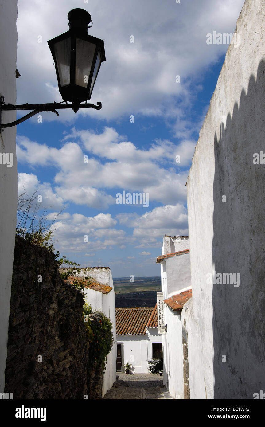 Monsaraz, fortified Village fron alto Alentejo. Portugal Stock Photo ...
