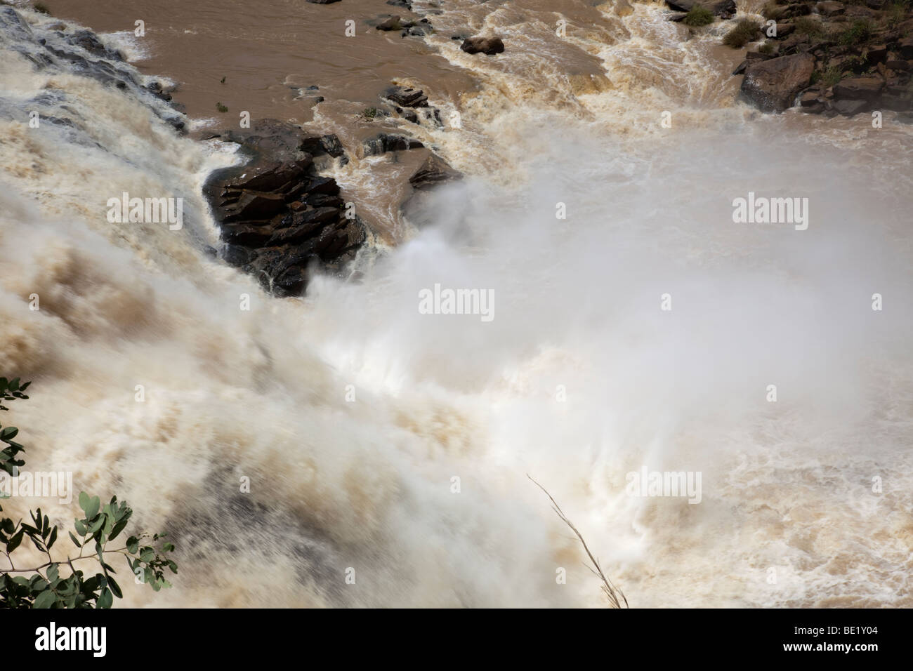 The impressive Gurara Falls, on the Gurara River in Nigeria's Niger ...