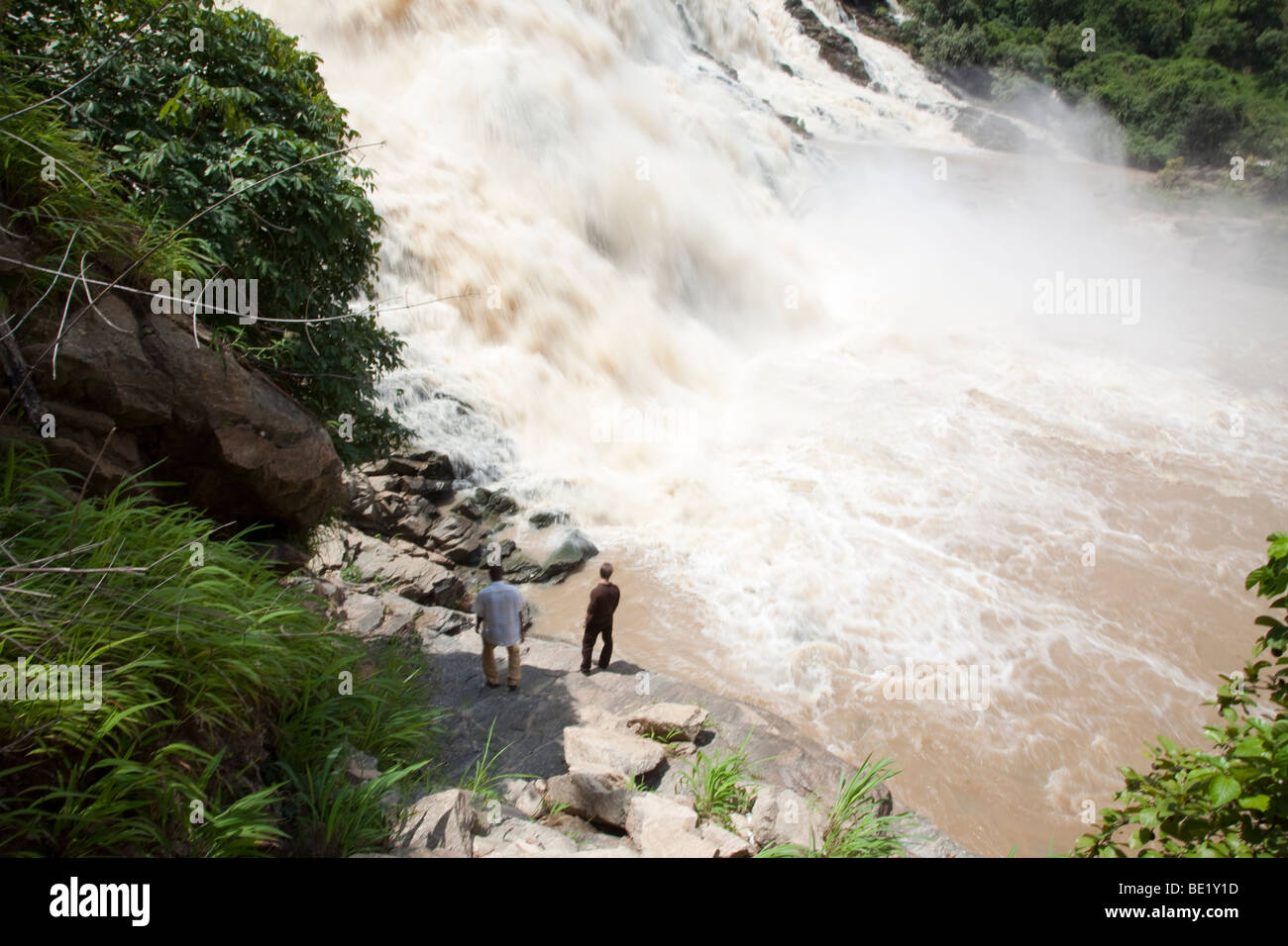 The impressive Gurara Falls, on the Gurara River in Nigeria's Niger ...