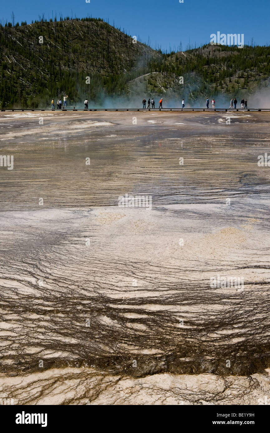 Geyser yellowstone national park hi-res stock photography and images ...