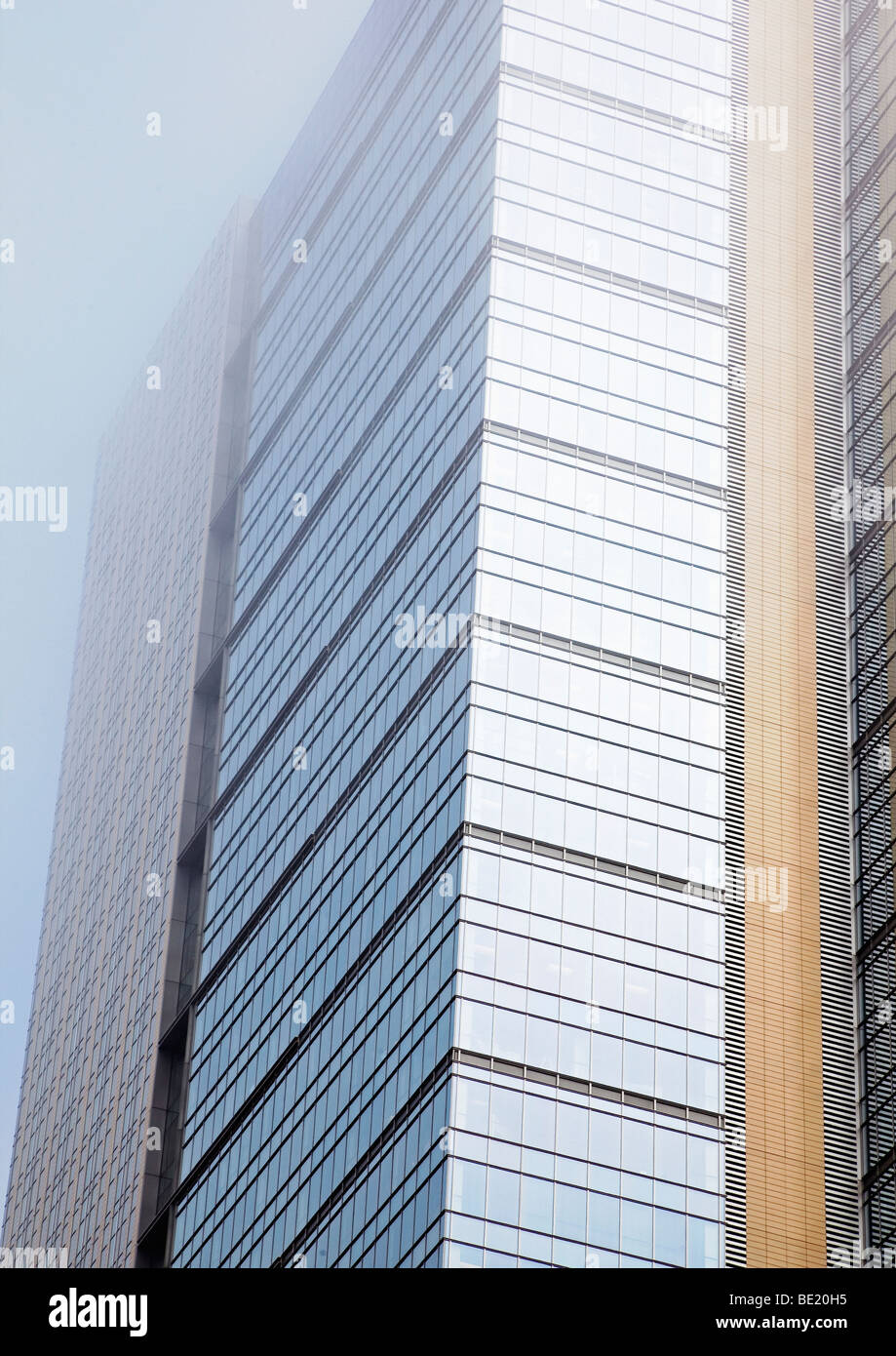 office building in fog Stock Photo - Alamy