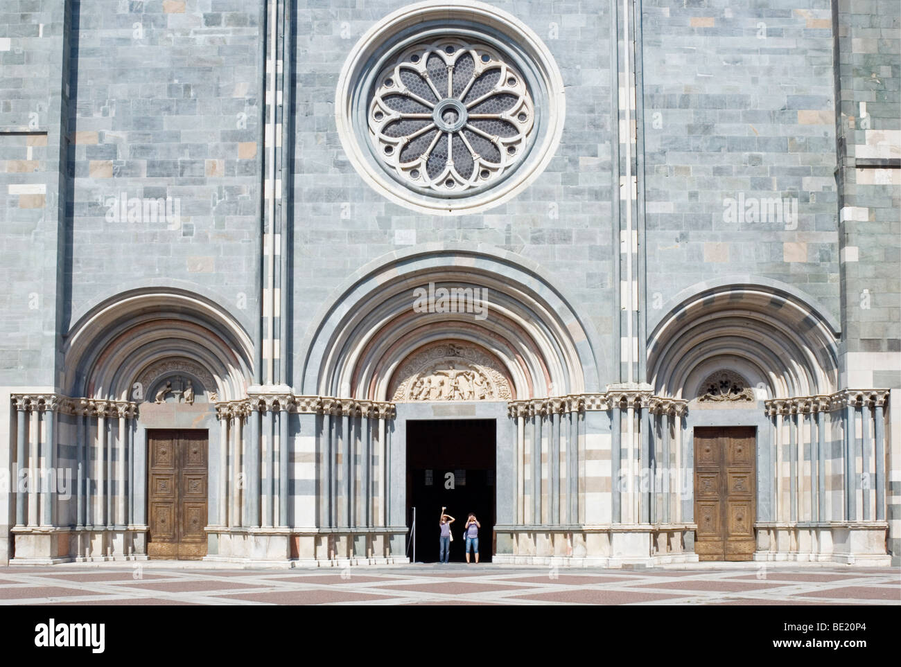 Basilica of sant’andrea facade hi-res stock photography and images - Alamy