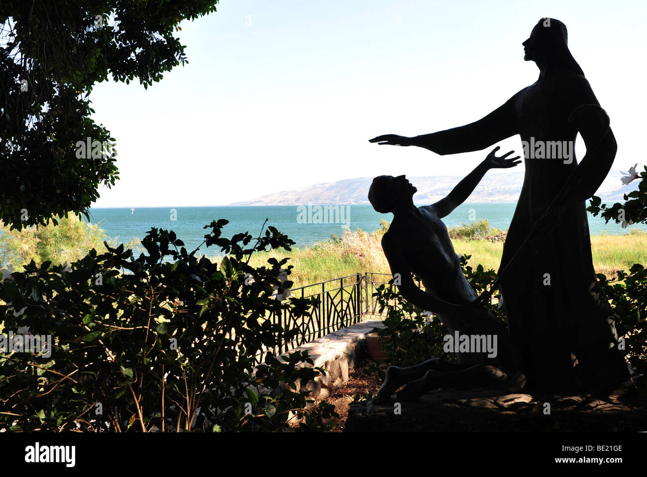 Statue Of Jesus Sea Of Galilee High Resolution Stock Photography and ...
