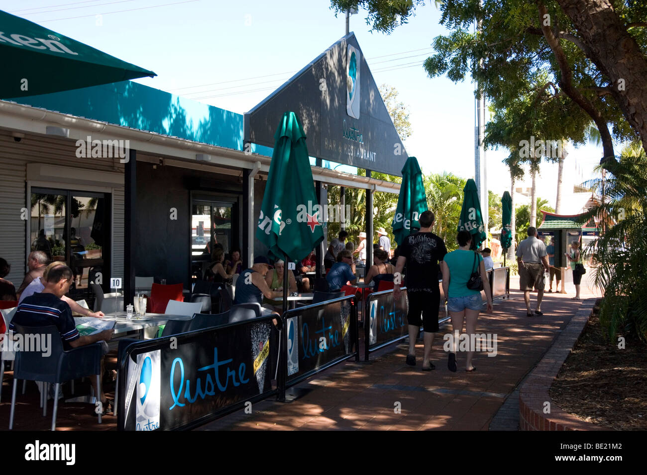 Cafe on th street in Chinatown Broome Western Australia Kimberley Stock ...