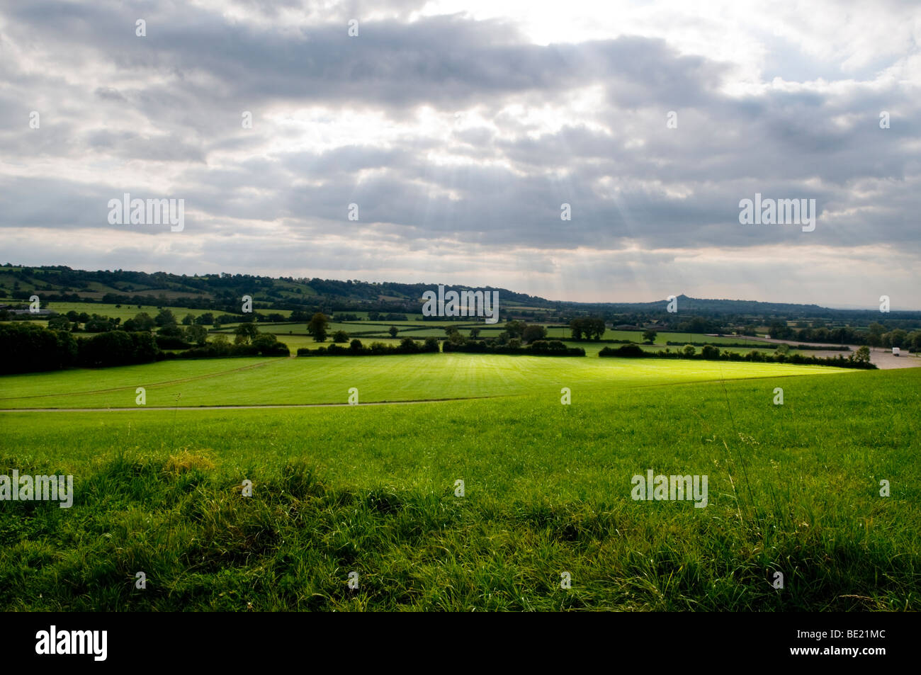 Worthy Farm, Pilton, Somerset. These fields are better known as the ...