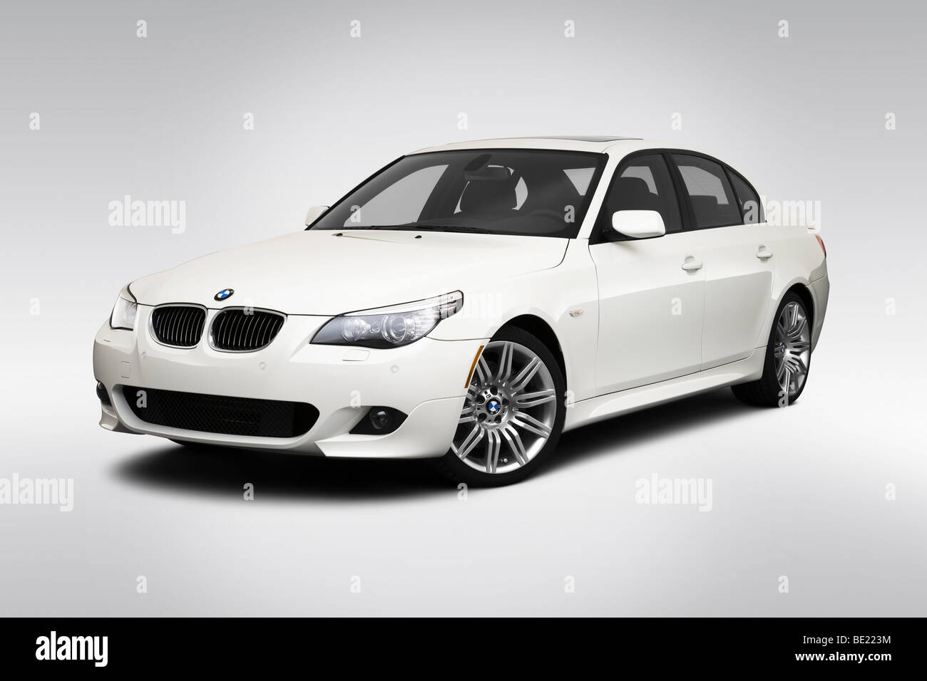 White bmw side view hi-res stock photography and images - Alamy