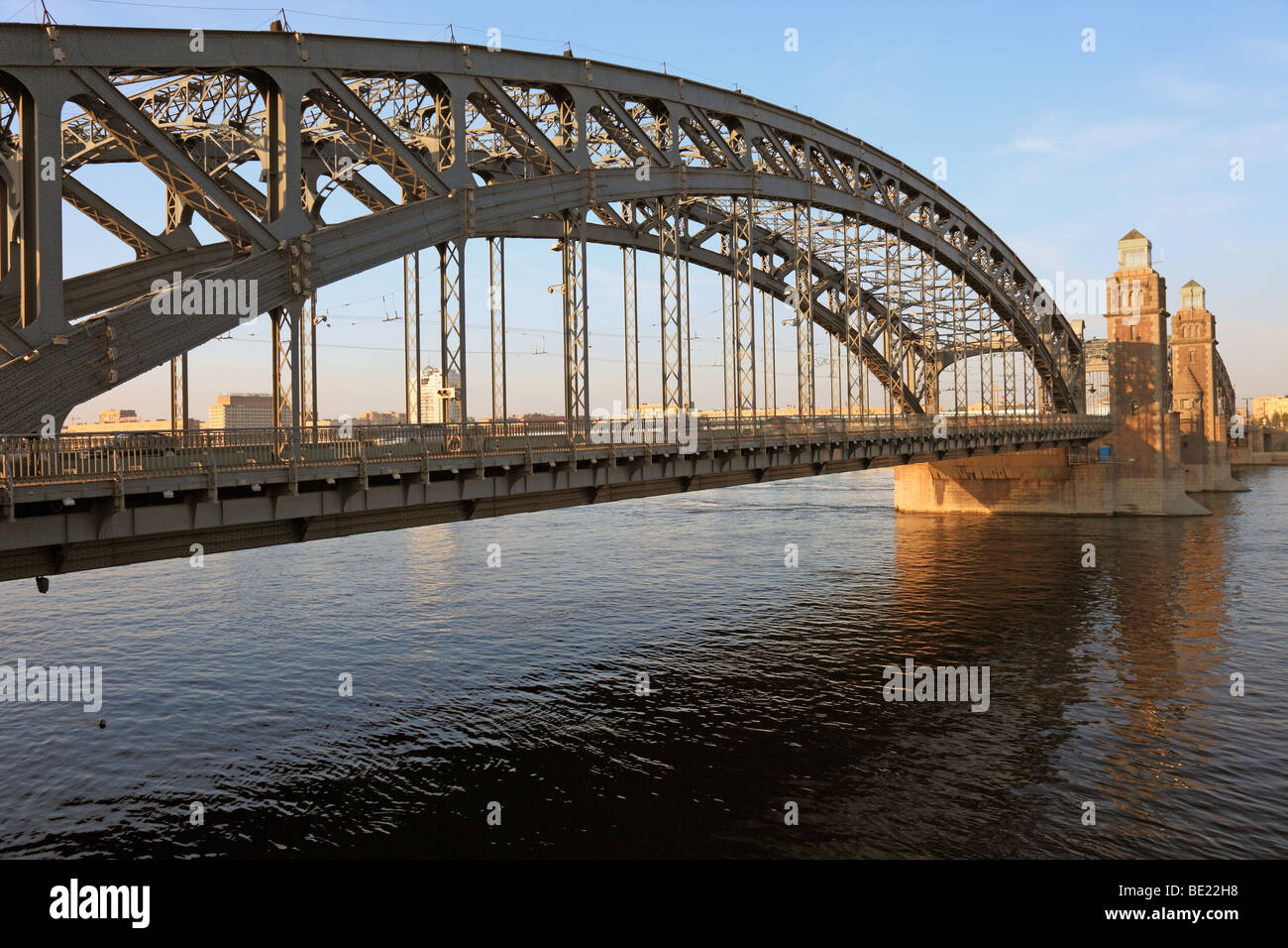 The Bridge of Peter the Great. Saint Petersburg, Russian Federation ...