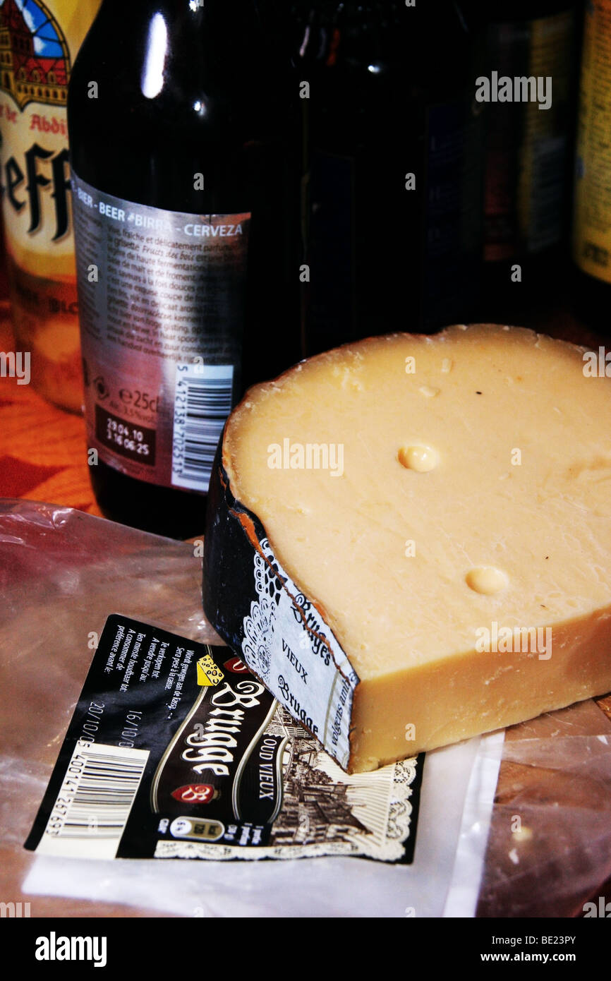 Belgian cheese Brugge Stock Photo - Alamy