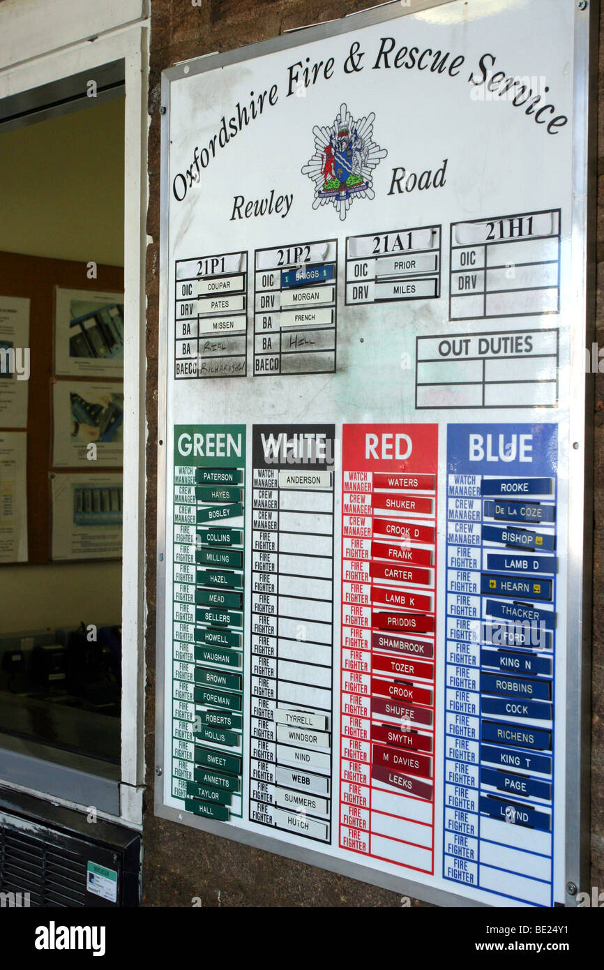Rewley Road Fire Station Rota, Oxford Stock Photo - Alamy