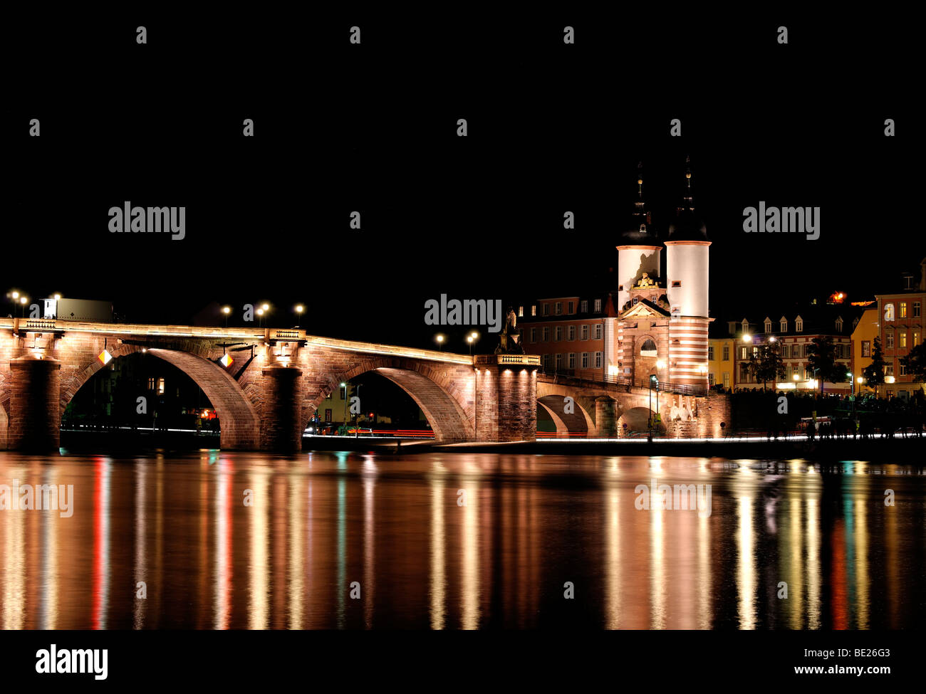 Night view of heidelberg hi-res stock photography and images - Alamy