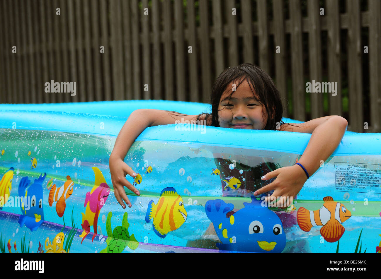 Above ground swimming pool backyard hi-res stock photography and images ...