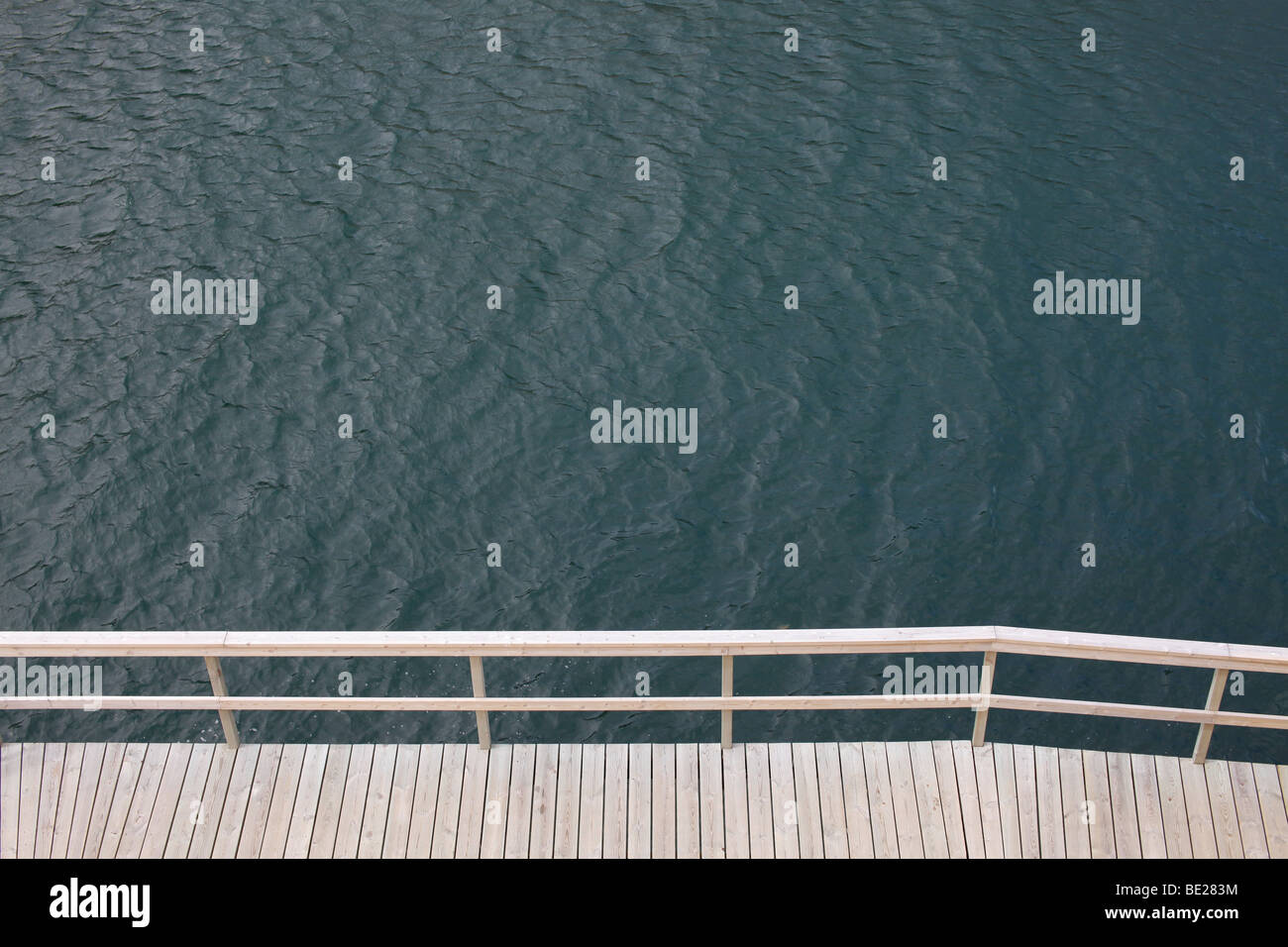 footbridge at the sea Stock Photo - Alamy