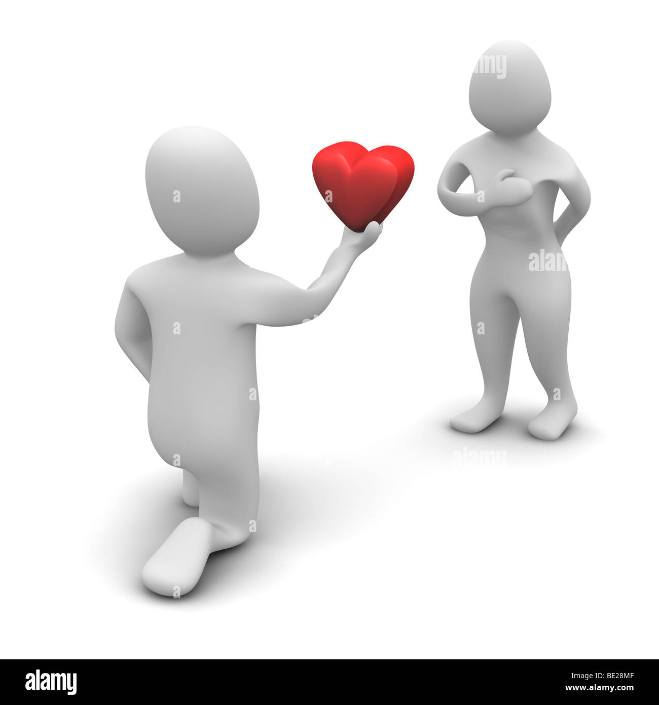 3d rendered illustration human heart Cut Out Stock Images & Pictures ...