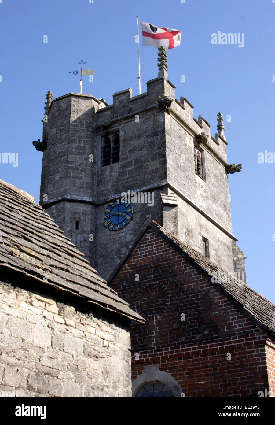 St Edwards Church Corfe Castle High Resolution Stock Photography and ...