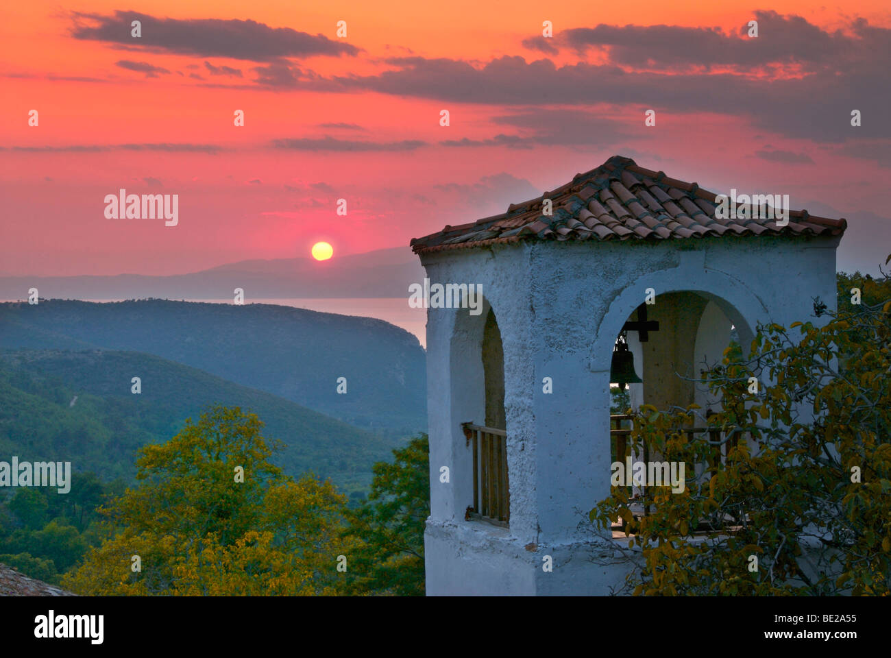 Sunset Kasaviti Stock Photo - Alamy