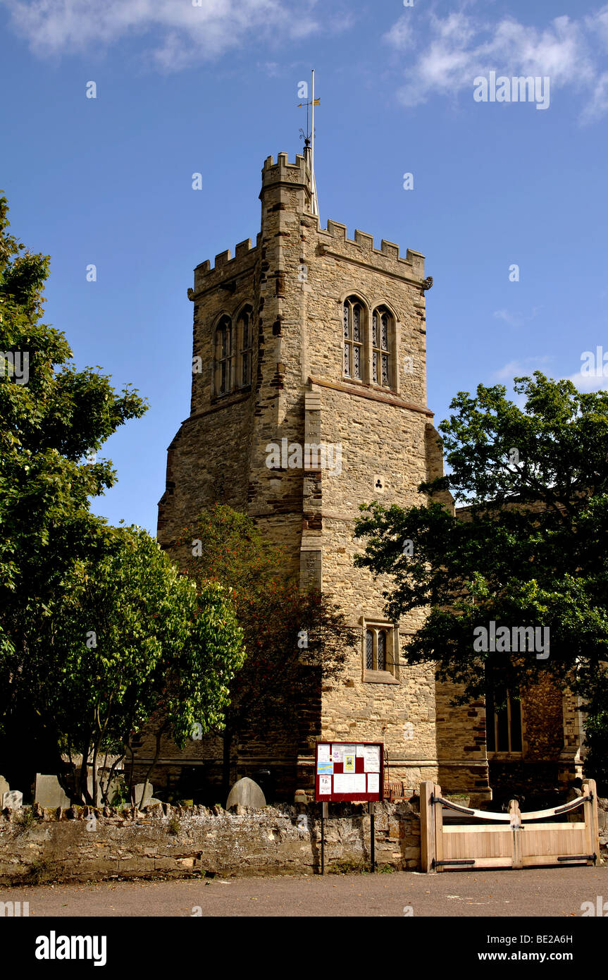 Abbey church bell tower hi-res stock photography and images - Alamy