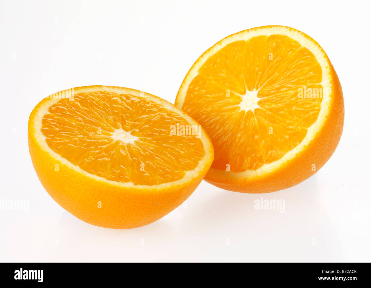 Two half oranges hi-res stock photography and images - Alamy