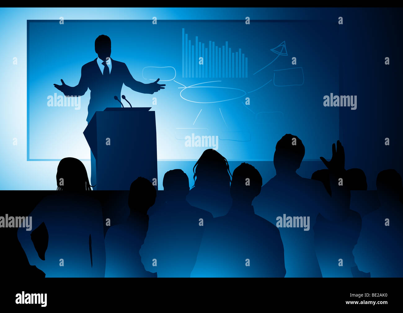 Delivering a speech hi-res stock photography and images - Alamy