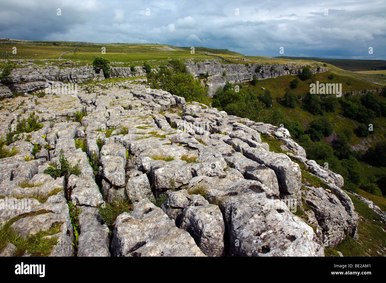 Malham Cove Yorkshire Dales England UK Stock Photo - Alamy