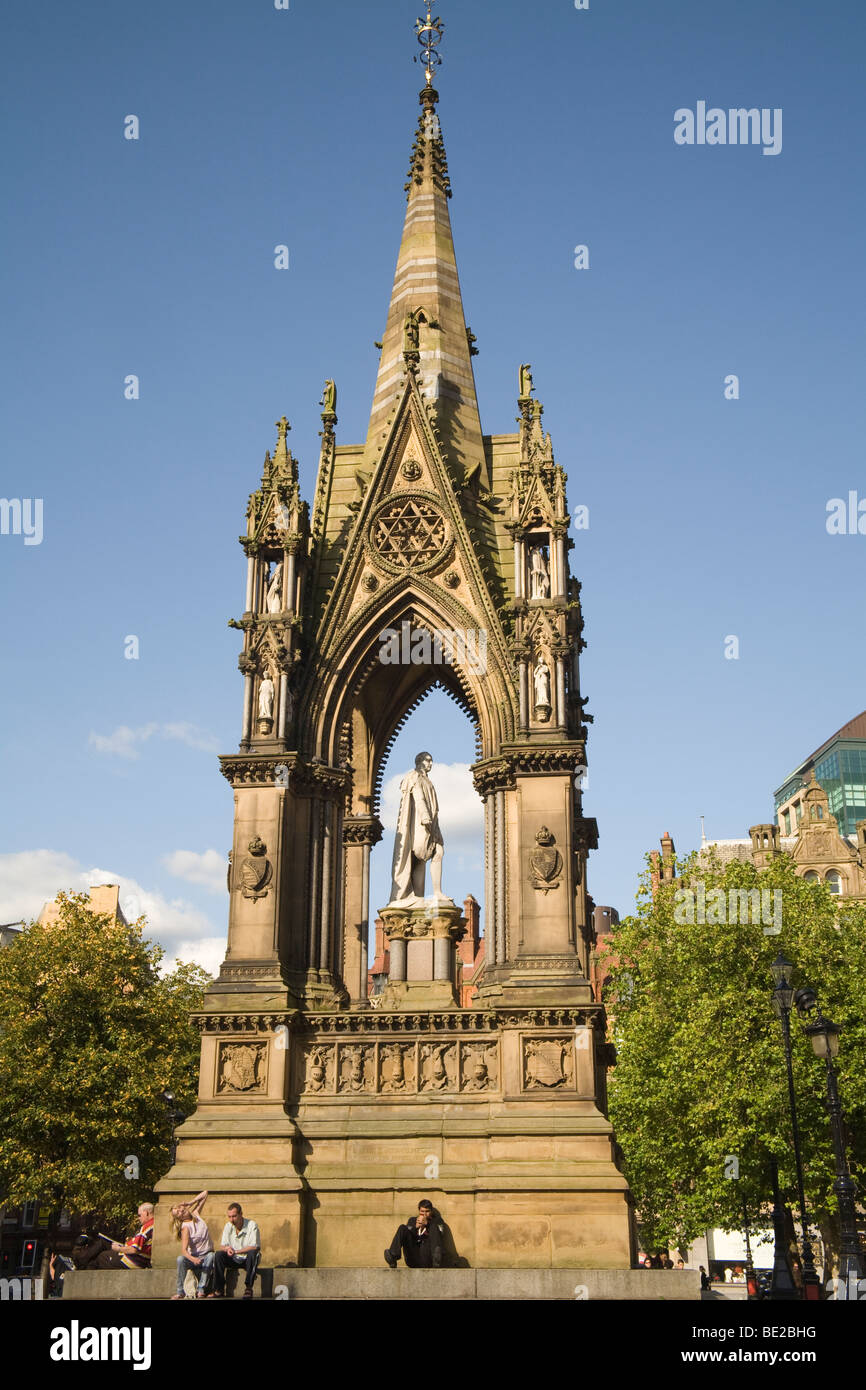Manchester England UK 19thc Albert Memorial Monument by Thomas ...