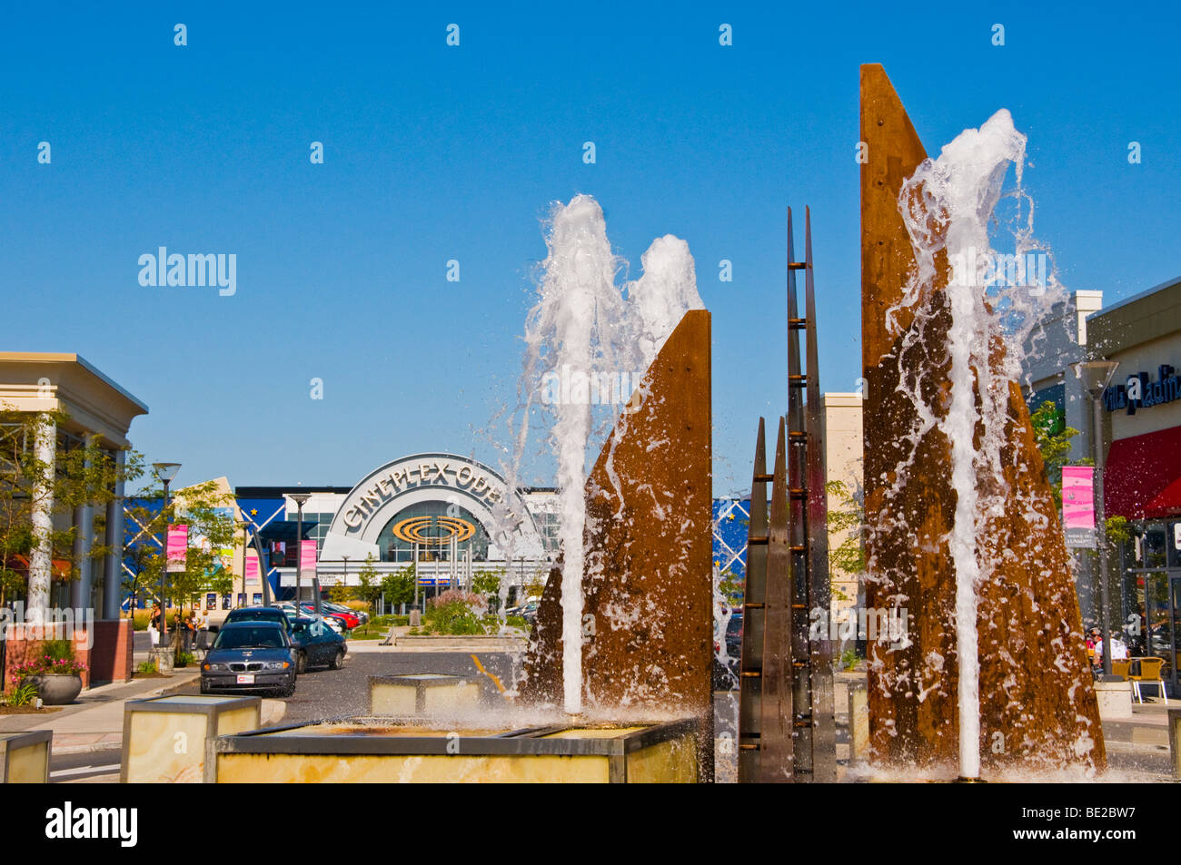 New very design commercial center quartier Dix trente in the town of ...