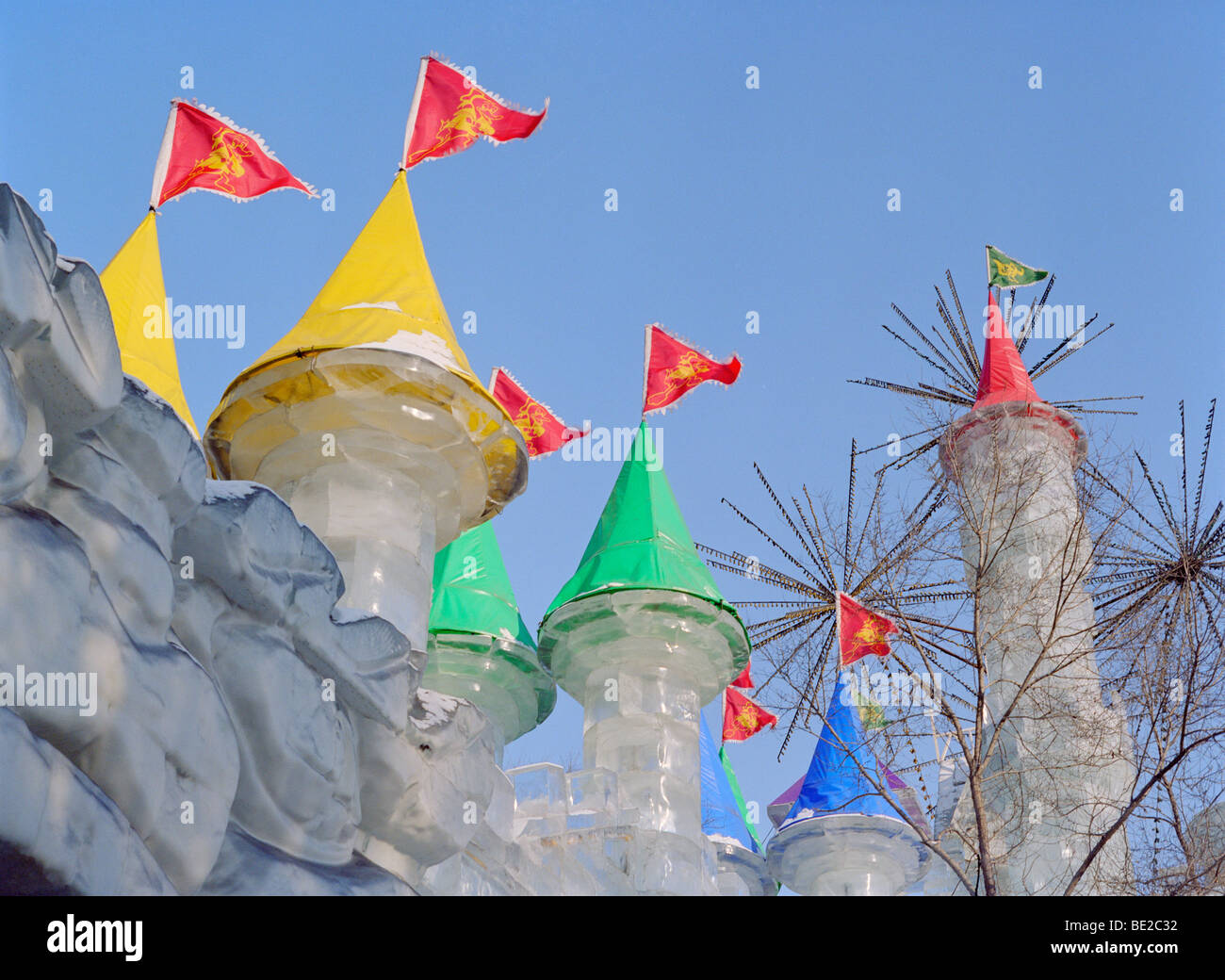 Disney frozen castle hi-res stock photography and images - Alamy