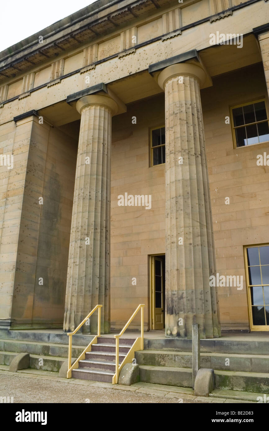 Belsay Hall, Northumberland Stock Photo - Alamy