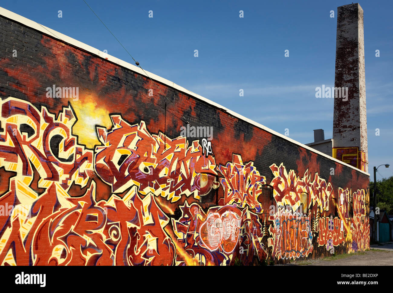 Graffiti wall in Toronto Stock Photo - Alamy