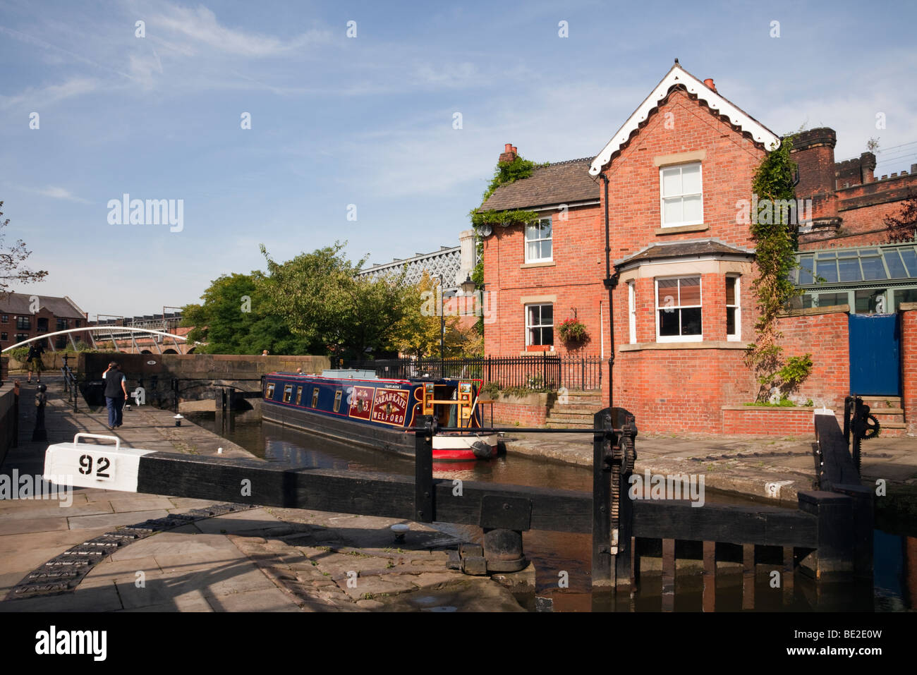 Lock gates on rochdale canal hi-res stock photography and images - Alamy