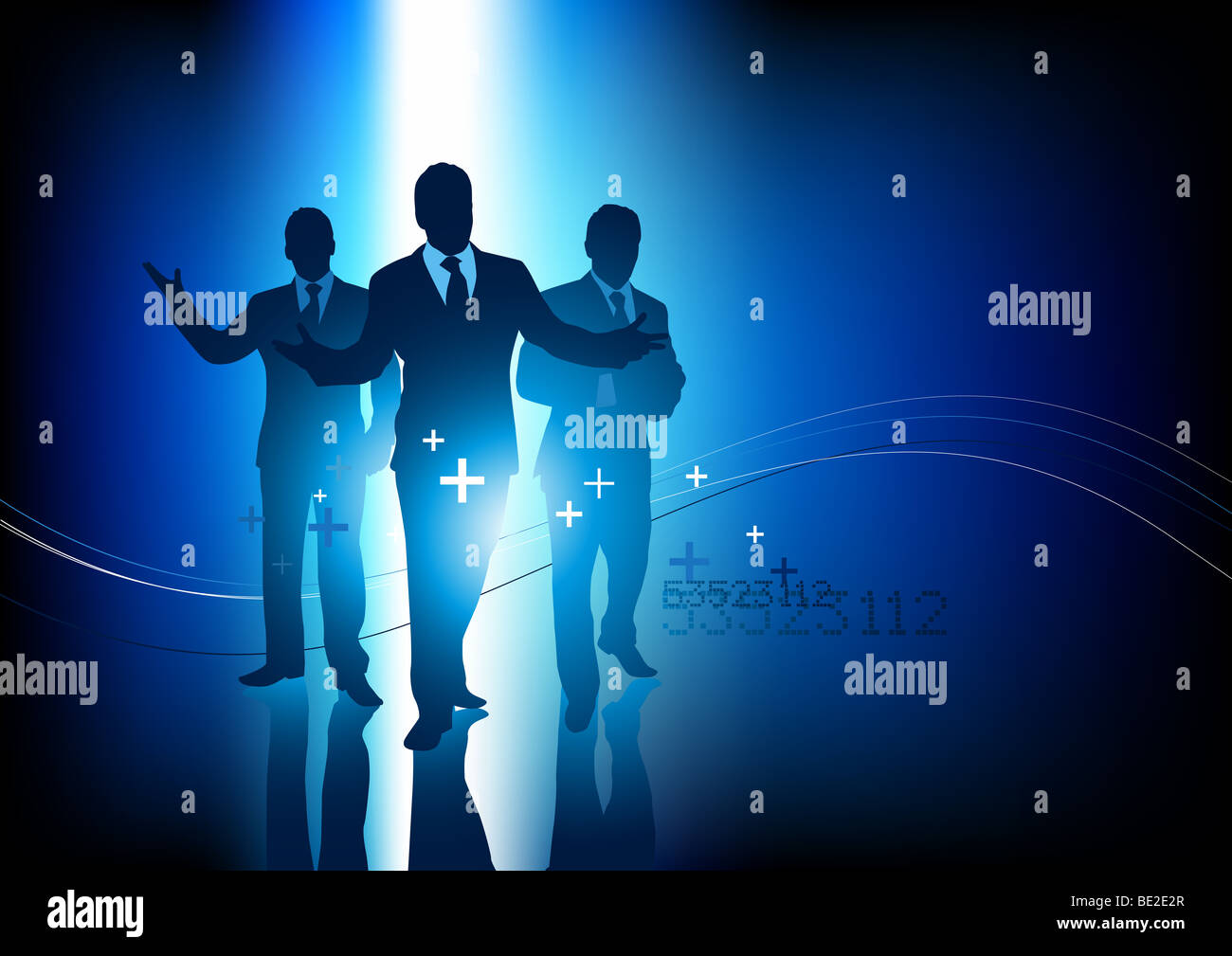 A small group of professional business people Stock Photo - Alamy