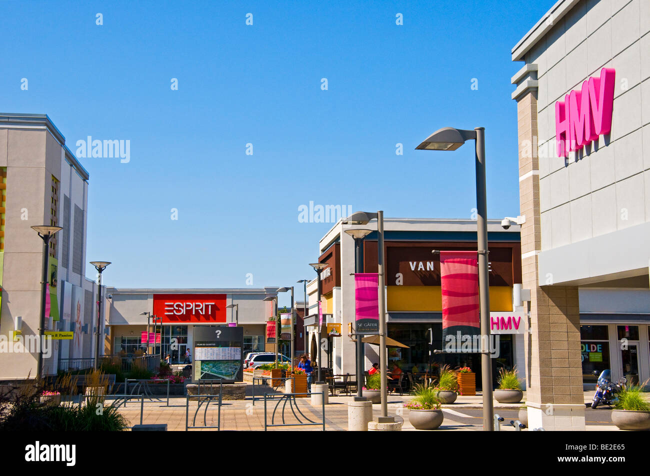 New very design commercial center quartier Dix trente in the town of ...