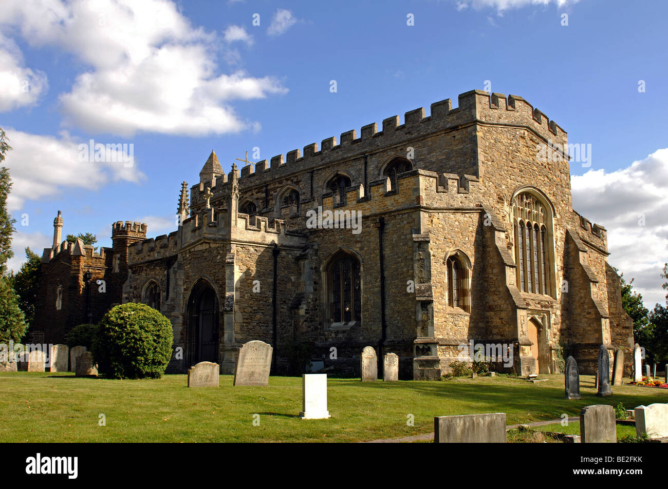 St. Mary`s Church, Marston Moreteyne, Bedfordshire, England, UK Stock ...