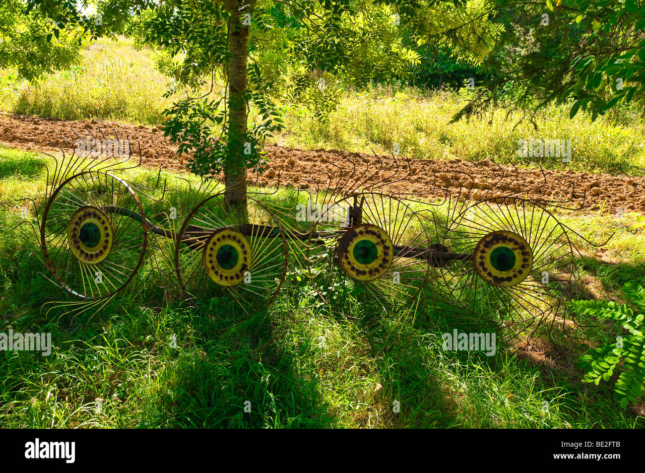 Hay turner hi-res stock photography and images - Alamy