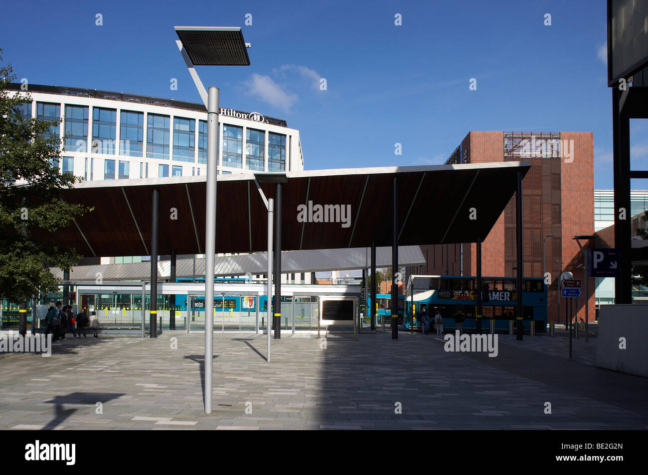 Liverpool One bus station formerly known as Paradise Street Interchange ...