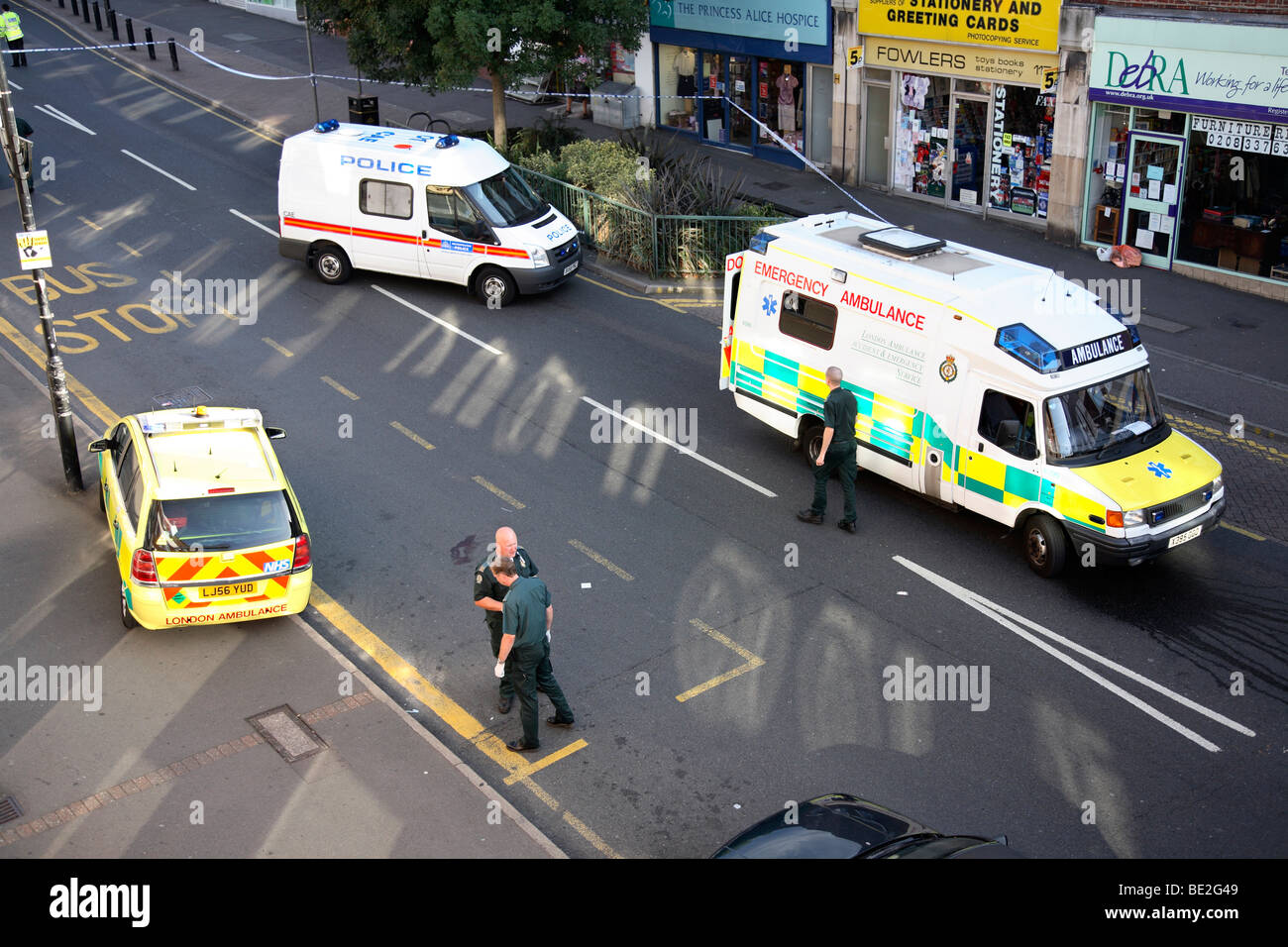 Scene of an accident hi-res stock photography and images - Alamy