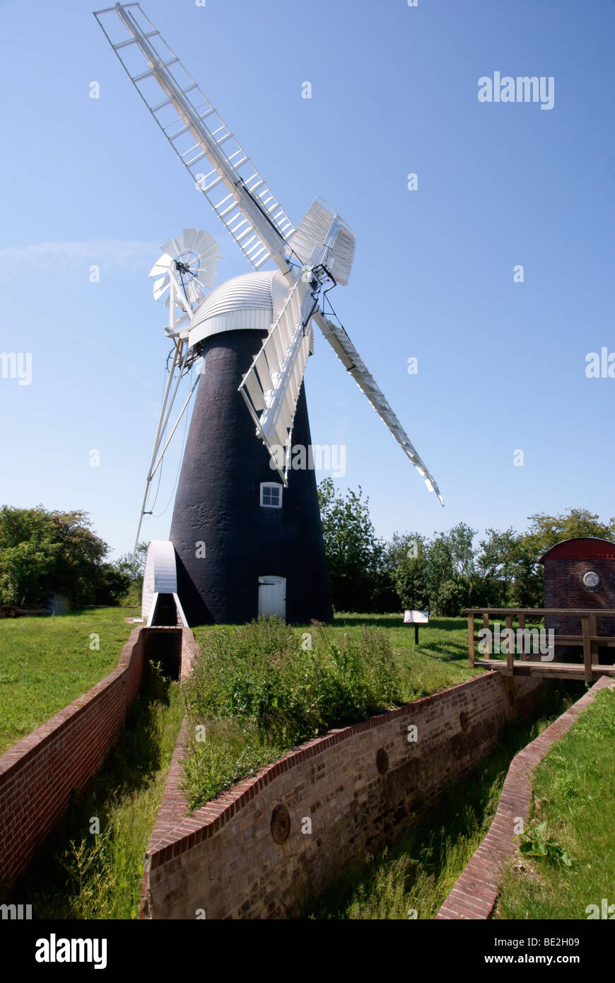 Polkey's Mill, Norfolk Stock Photo - Alamy