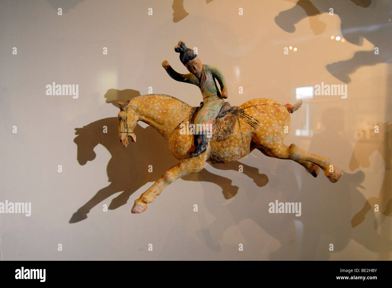 Interior of the Musee Guimet, a museum dedicated to Asian arts in ...