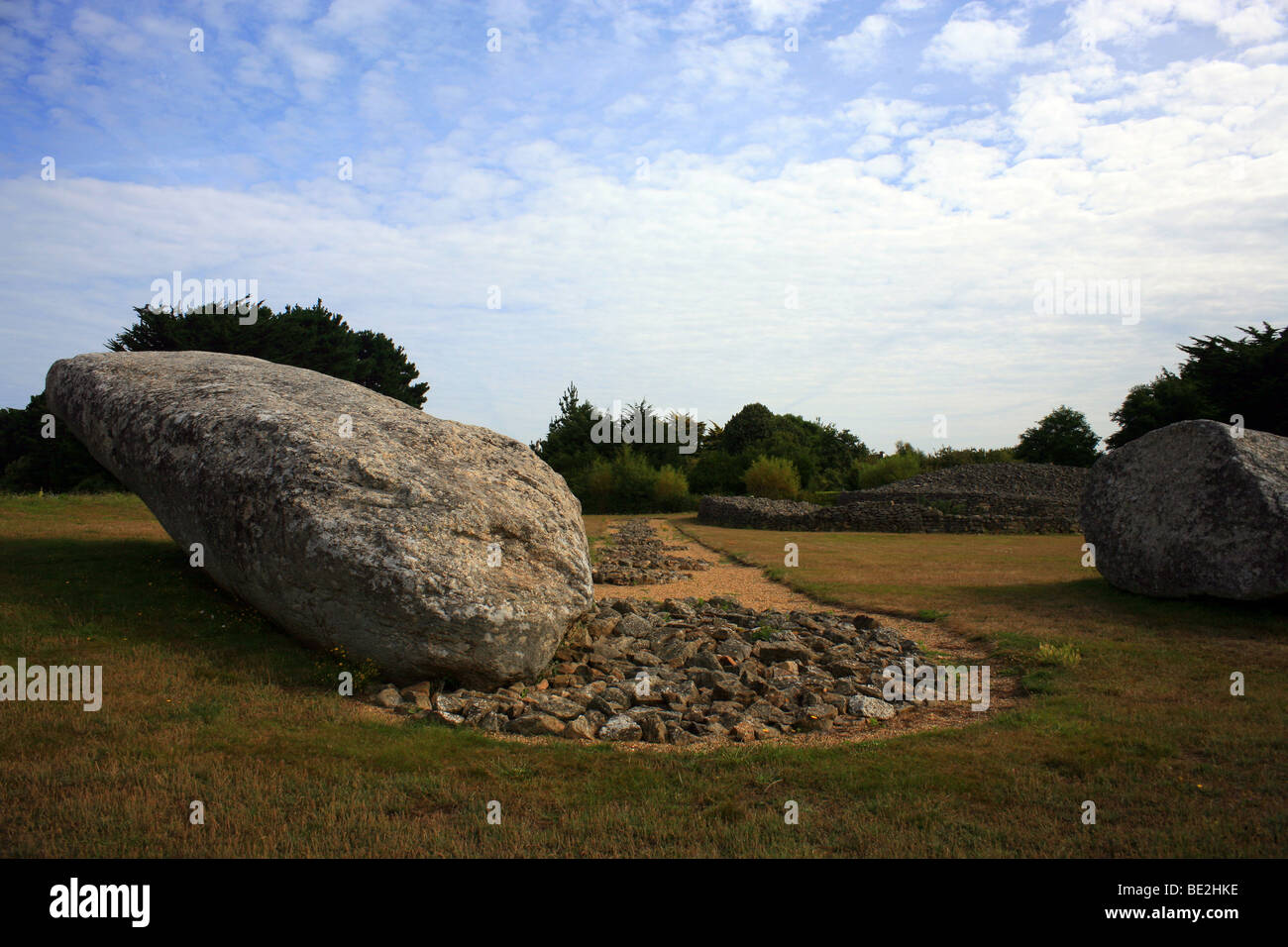 Site des megalithes de locmariaquer hi-res stock photography and images ...