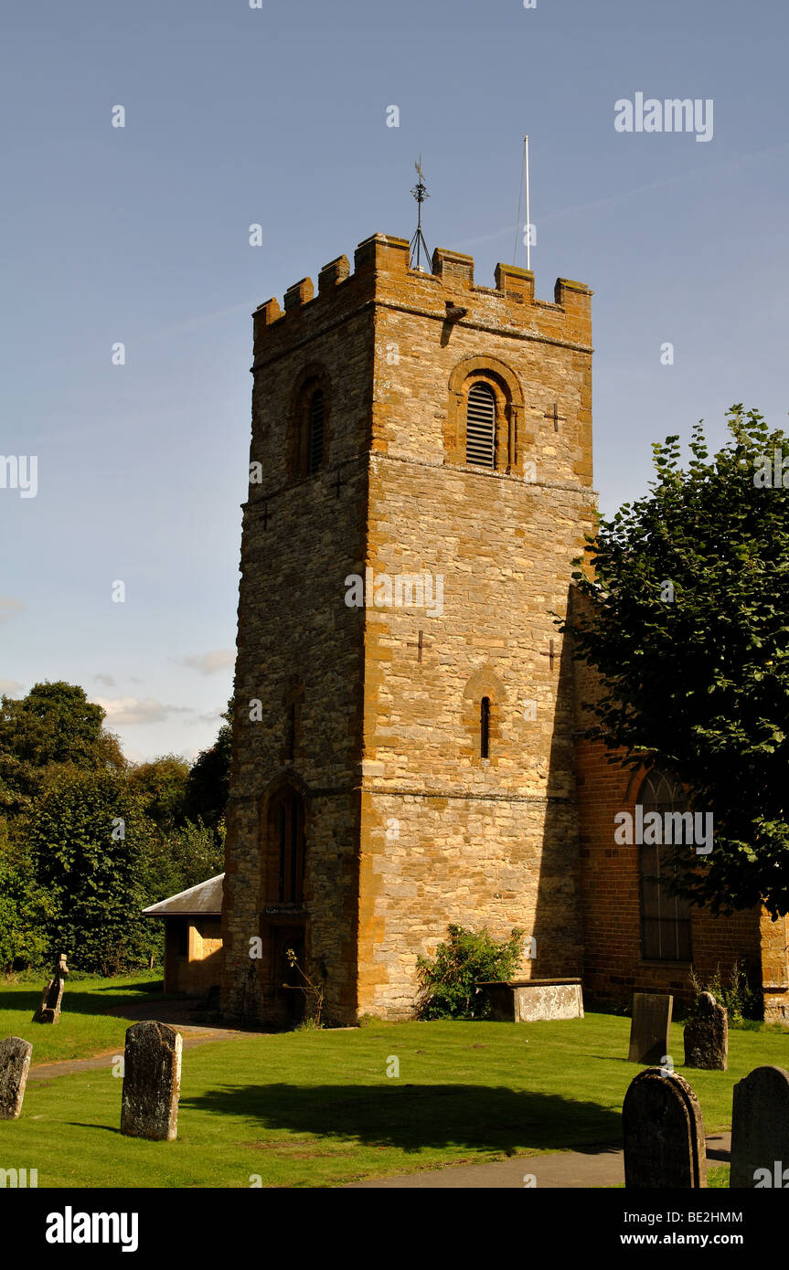 Weedon Bec Northamptonshire Village High Resolution Stock Photography ...