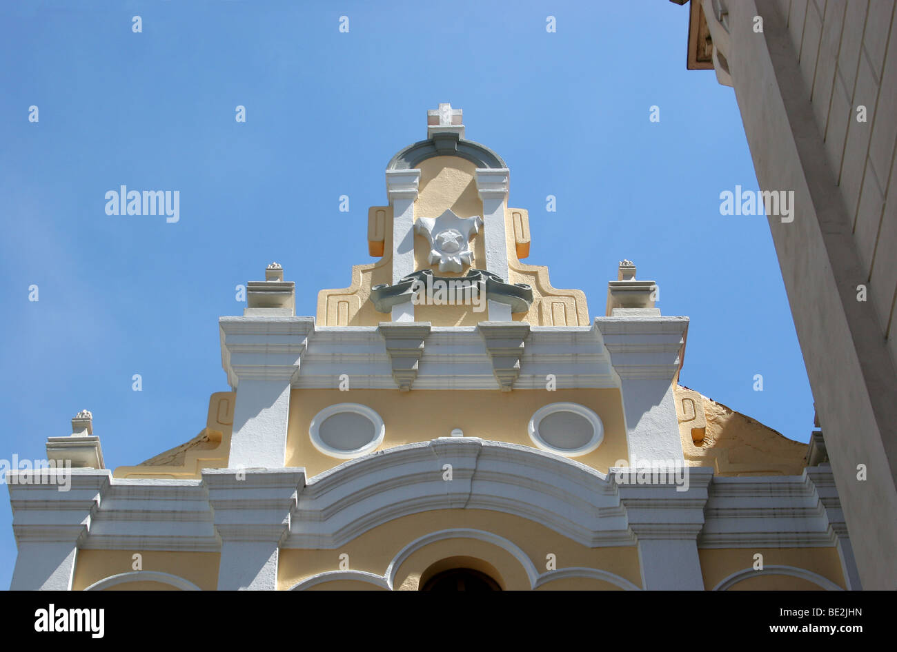 Facade of the old Bolivar Institute at Panama City Stock Photo - Alamy