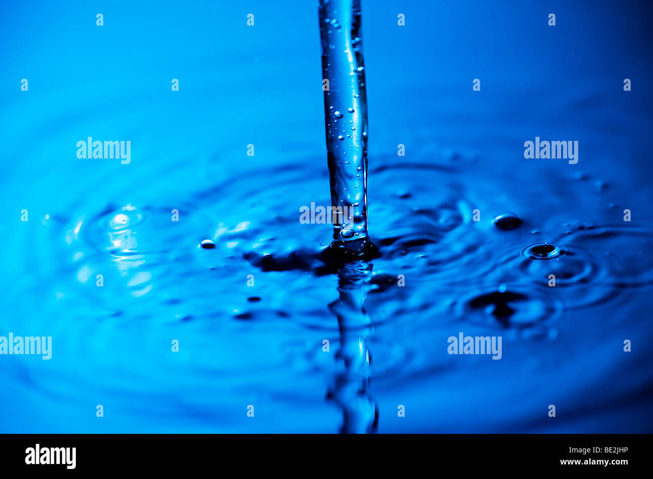 Clear fresh water pouring down hi-res stock photography and images - Alamy