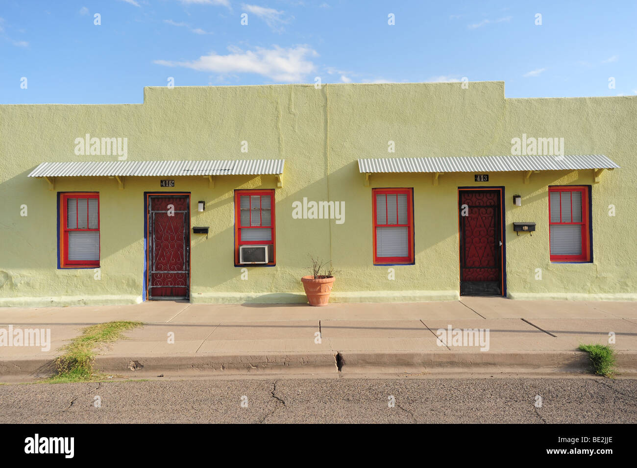 Yellow facade windows architecture hi-res stock photography and images ...