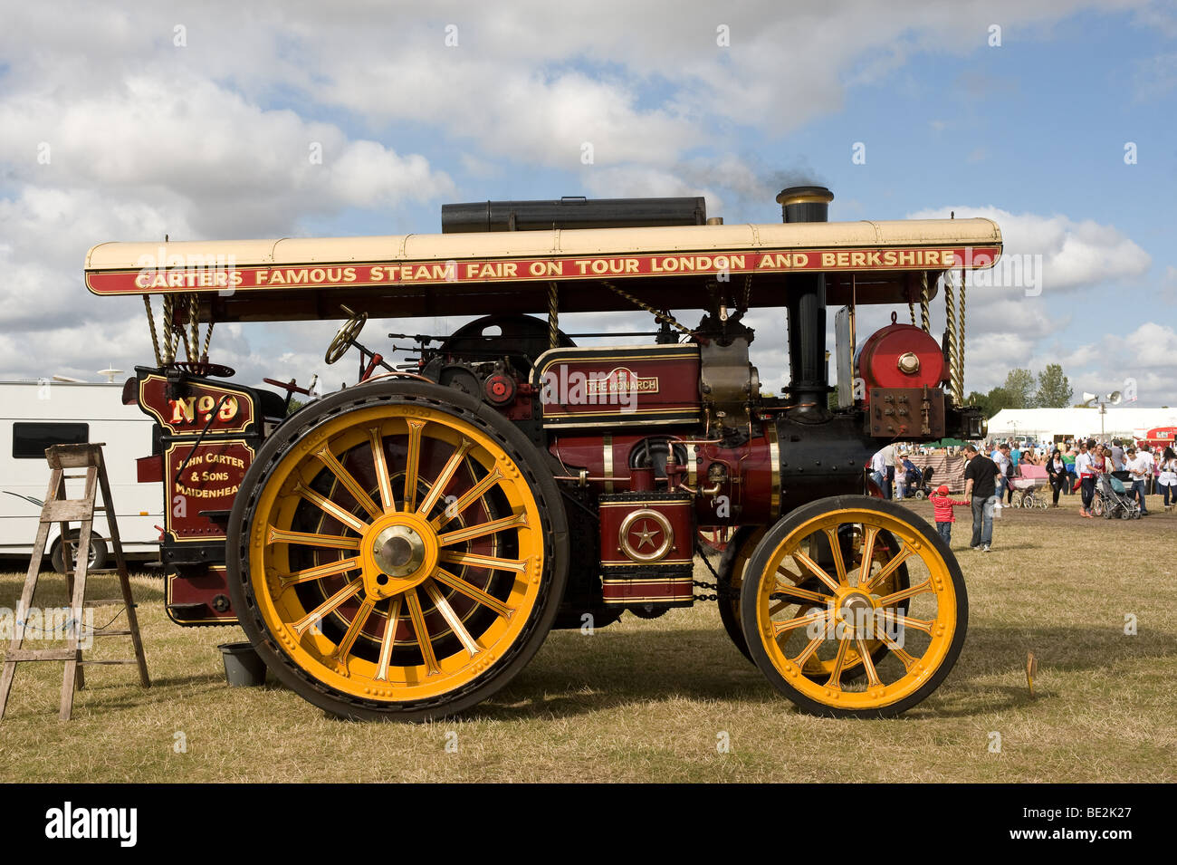 A steam driven traction engine at the Essex County Show Stock Photo - Alamy