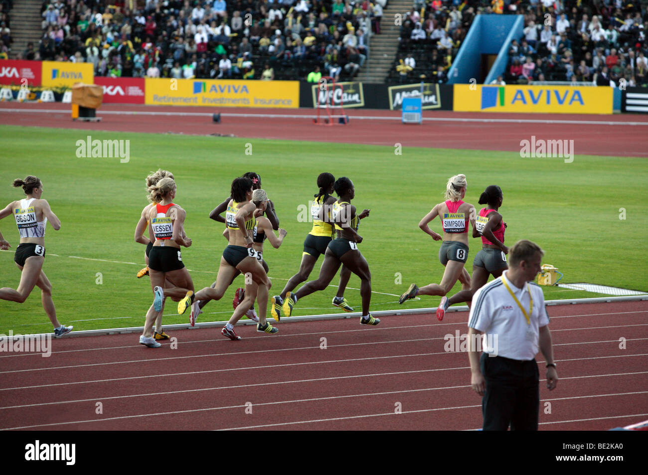 Womens 800m final hi-res stock photography and images - Alamy