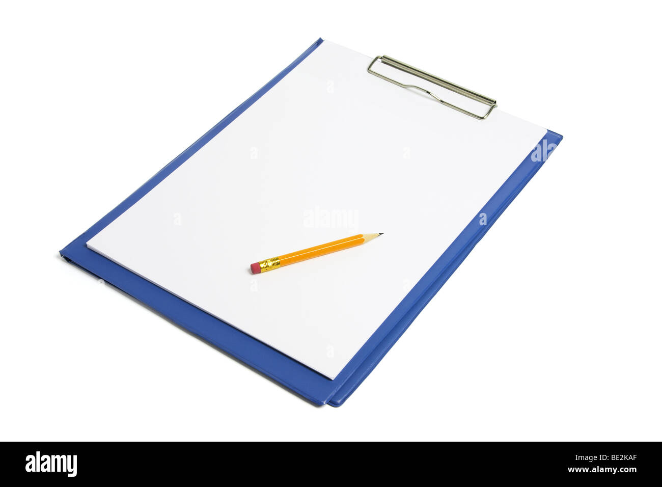 Clipboard with pencil hi-res stock photography and images - Alamy
