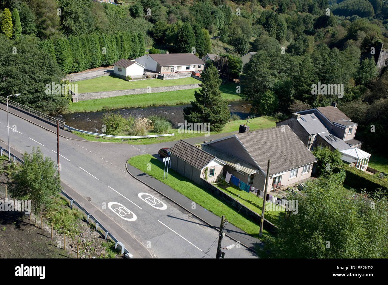 Pontrhydyfen wales hi-res stock photography and images - Alamy
