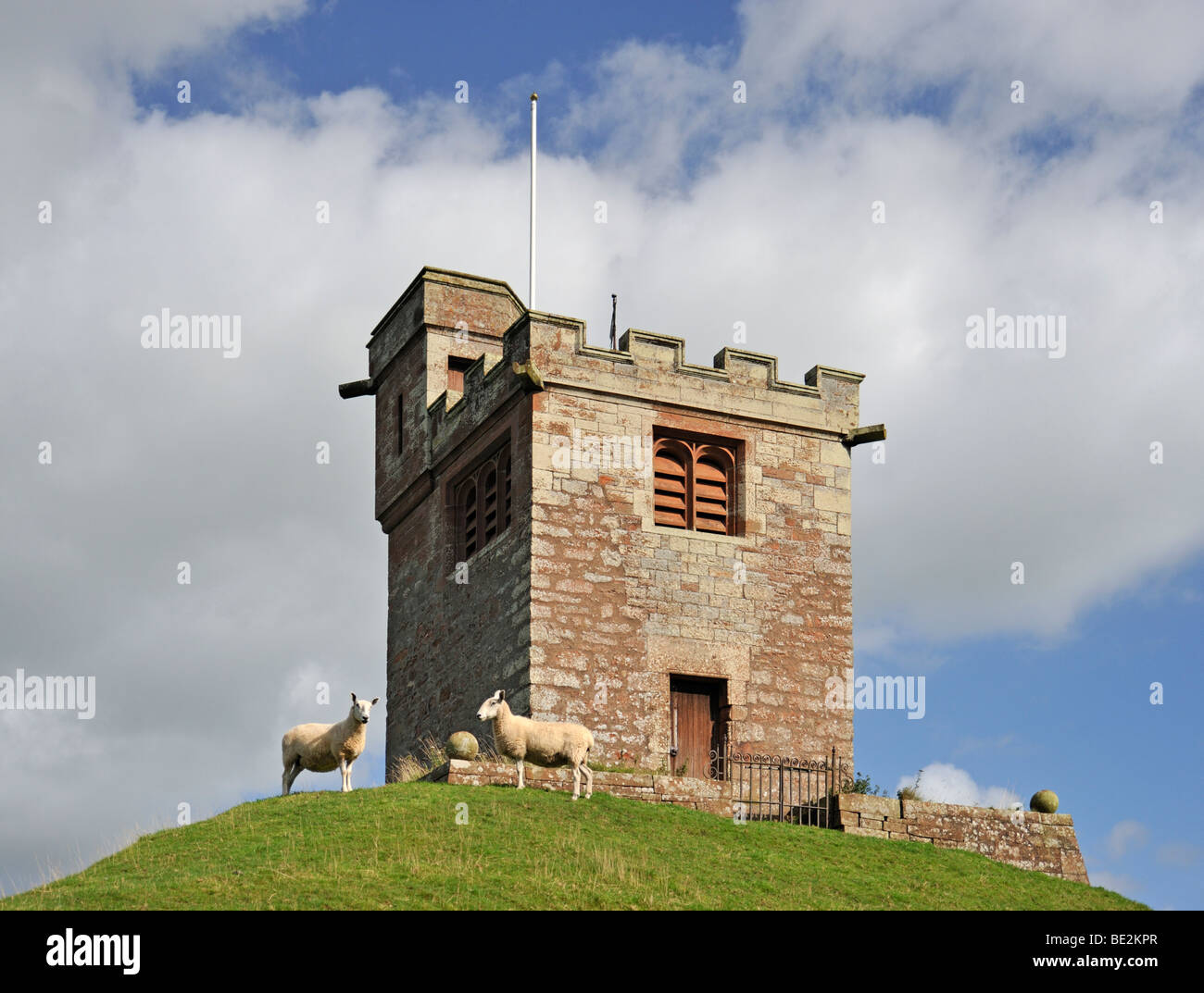 Detached Bell Tower, Church of Saint Oswald. Kirkoswald, Cumbria ...